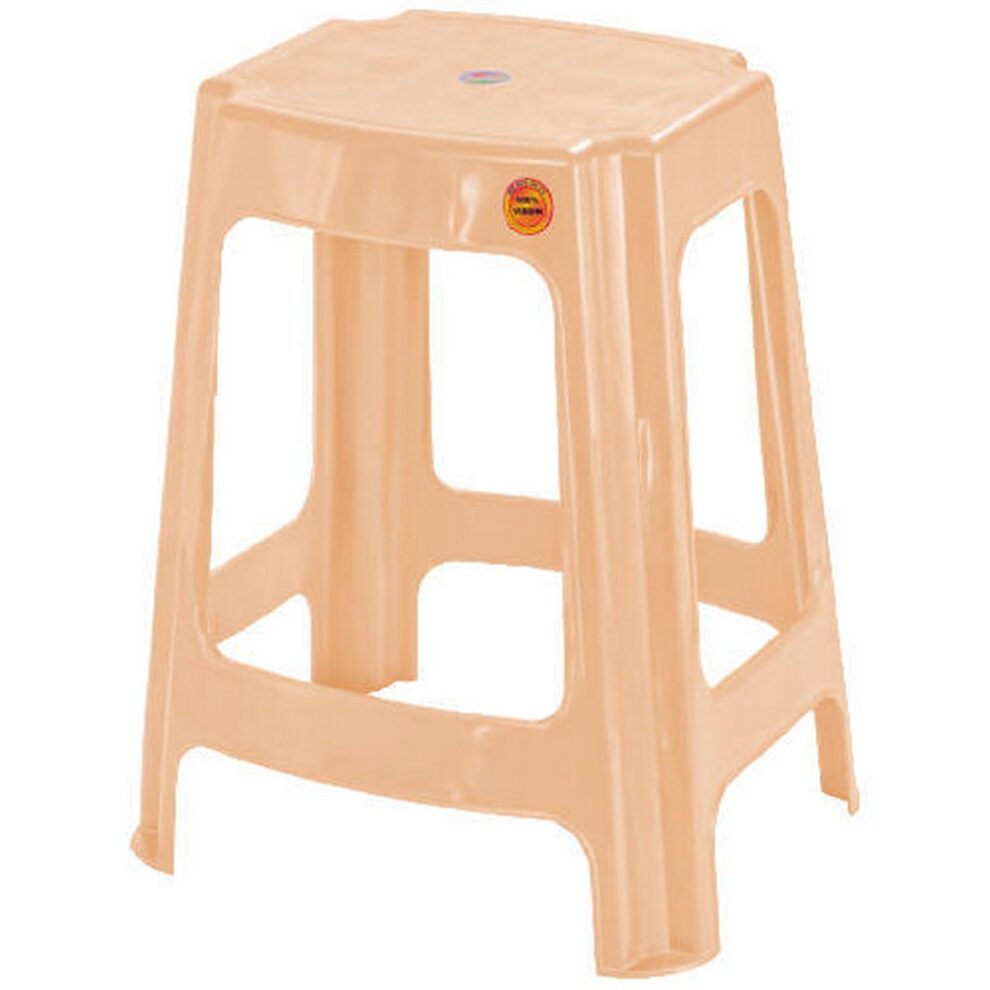 Supreme Brown Turbo Plastic Chair with 1 Year Guarantee